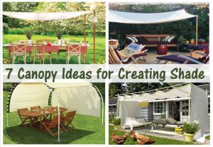 7 Canopy Ideas for Creating Shade – DIY Scoop