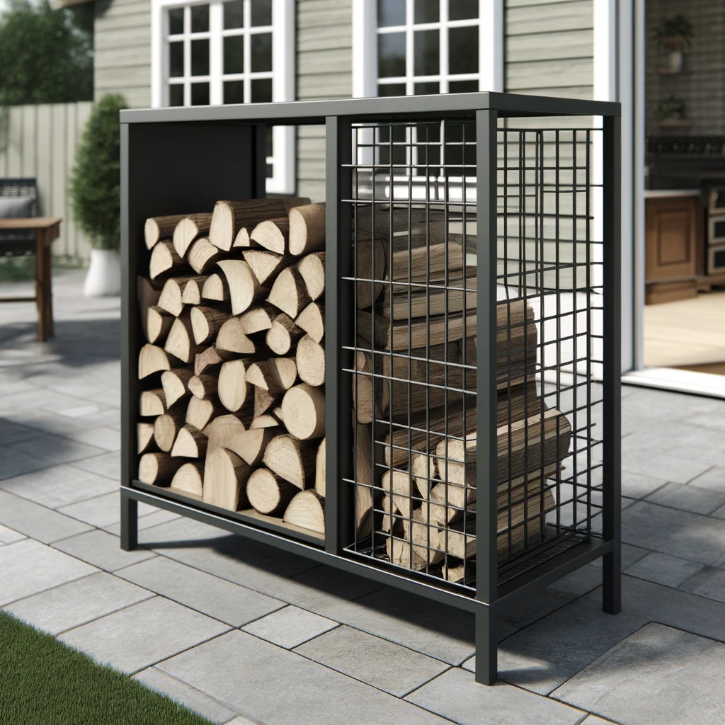 Crafting the Perfect Metal Firewood Rack – DIY Scoop